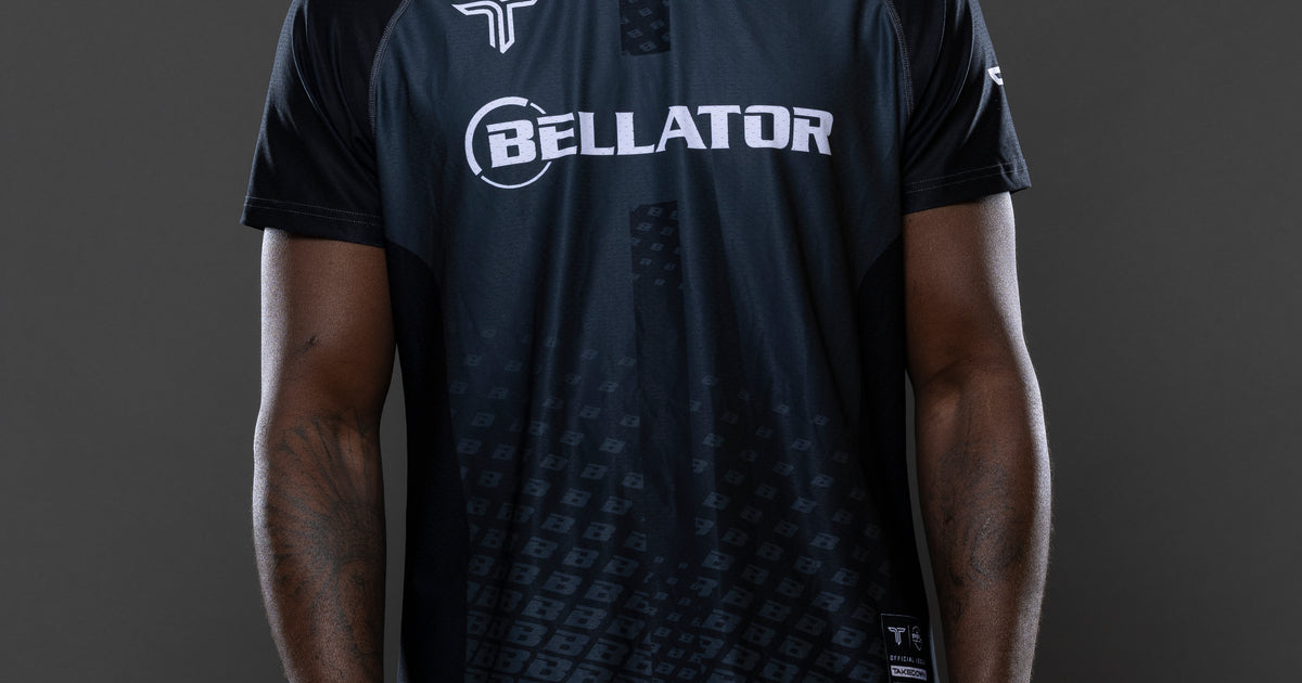 Bellator Walk Out Raglan Top - Black – Takedown Sportswear