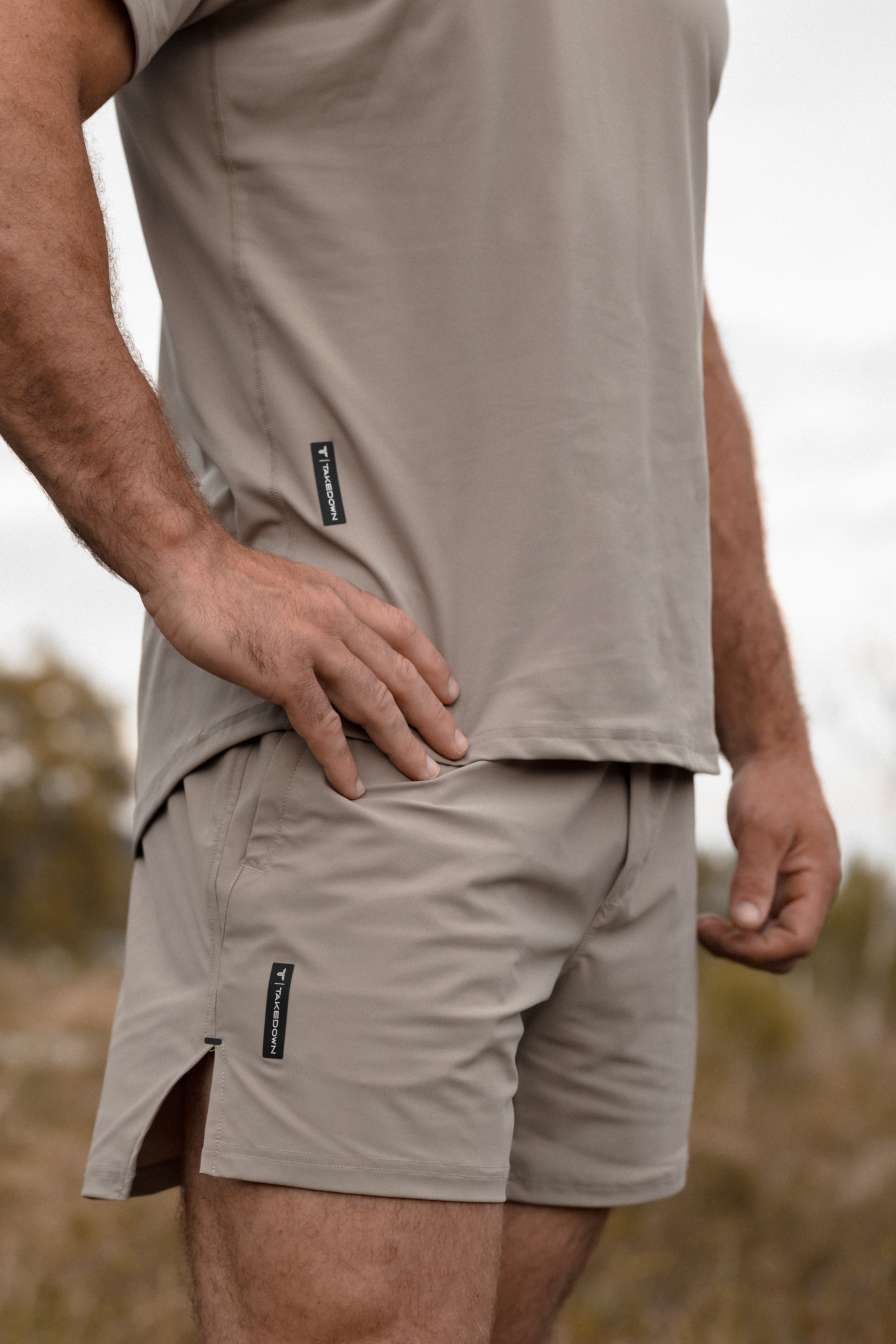 Intensity Training Shorts (5"Inseam) - Cinder – Takedown Sportswear
