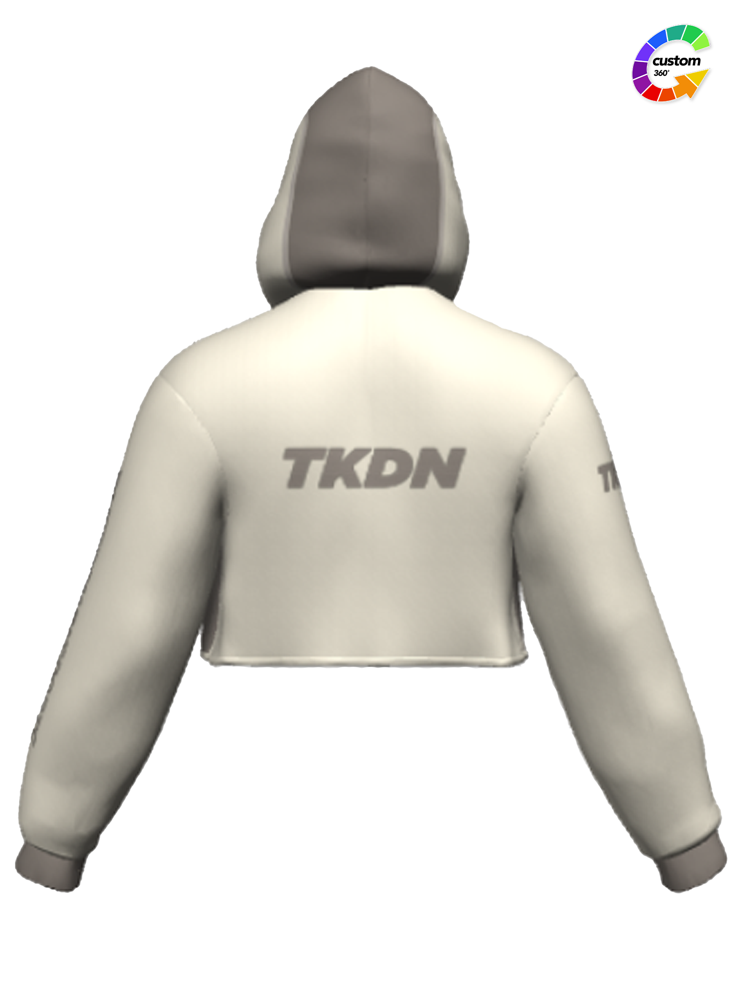 TD-CRPHD-009 360° Custom Cropped Hoodie – Takedown Sportswear