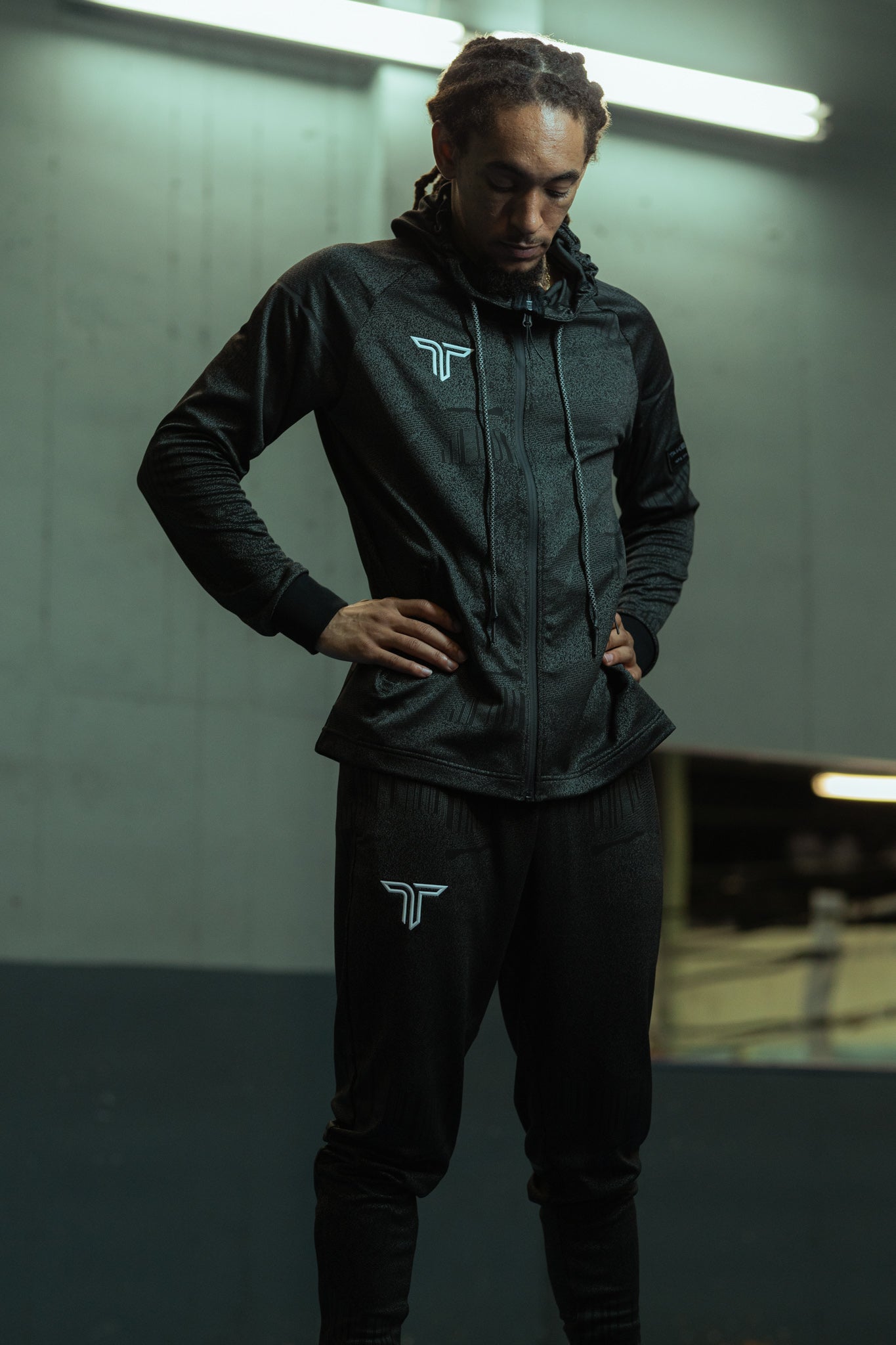 Night Vision Full Zip Hoodie - Black – Takedown Sportswear