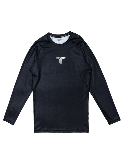 Essential Long-Sleeve Rashguard - Black – Takedown Sportswear