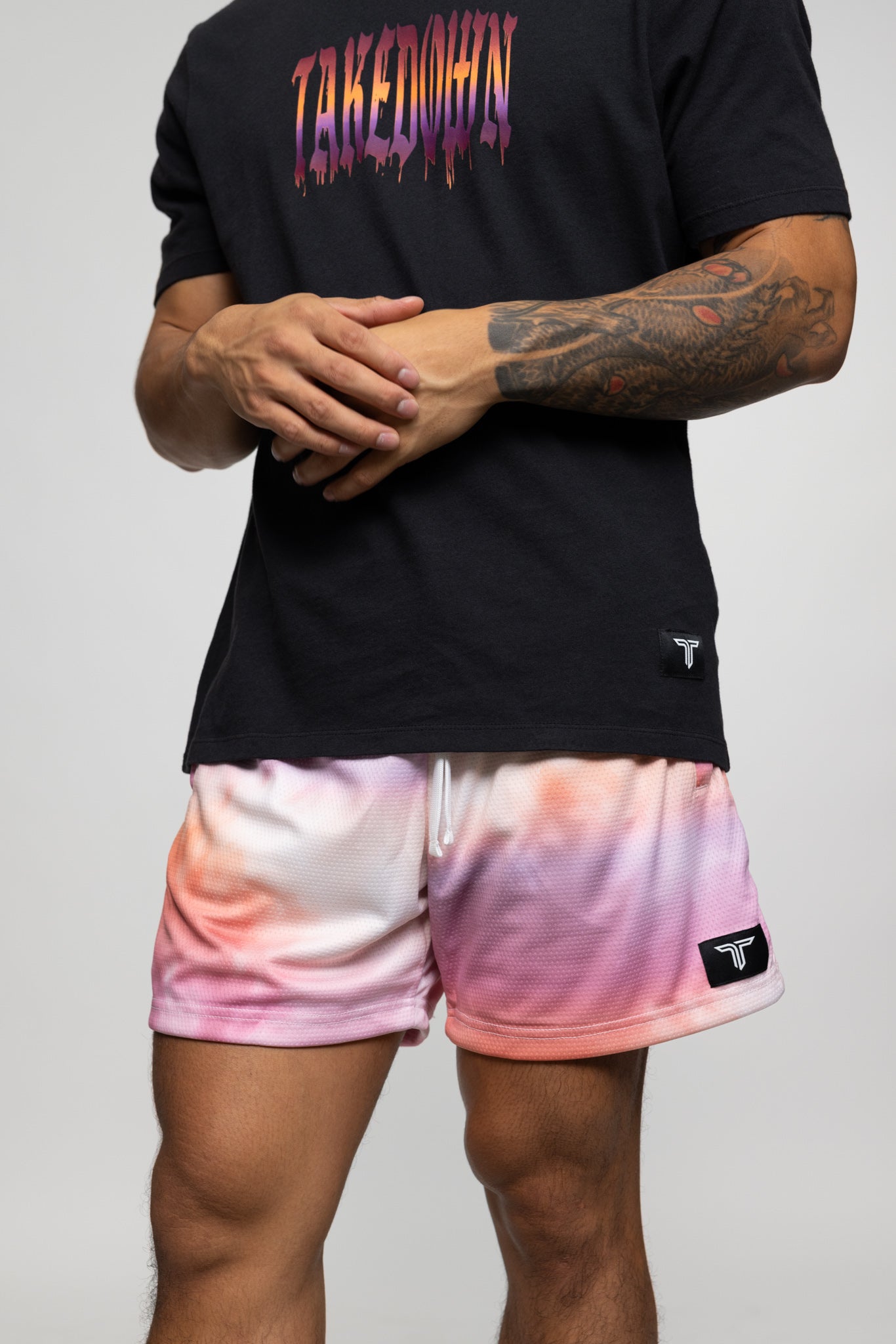 Mesh Training Short (5" Inseam) - Heatwave – Takedown Sportswear