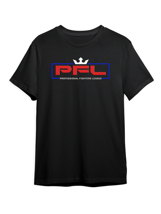 PFL Red Logo T-Shirt - Black – Takedown Sportswear