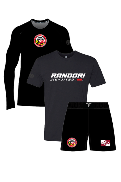 Randori Fight Kit + T-Shirt - Black – Takedown Sportswear