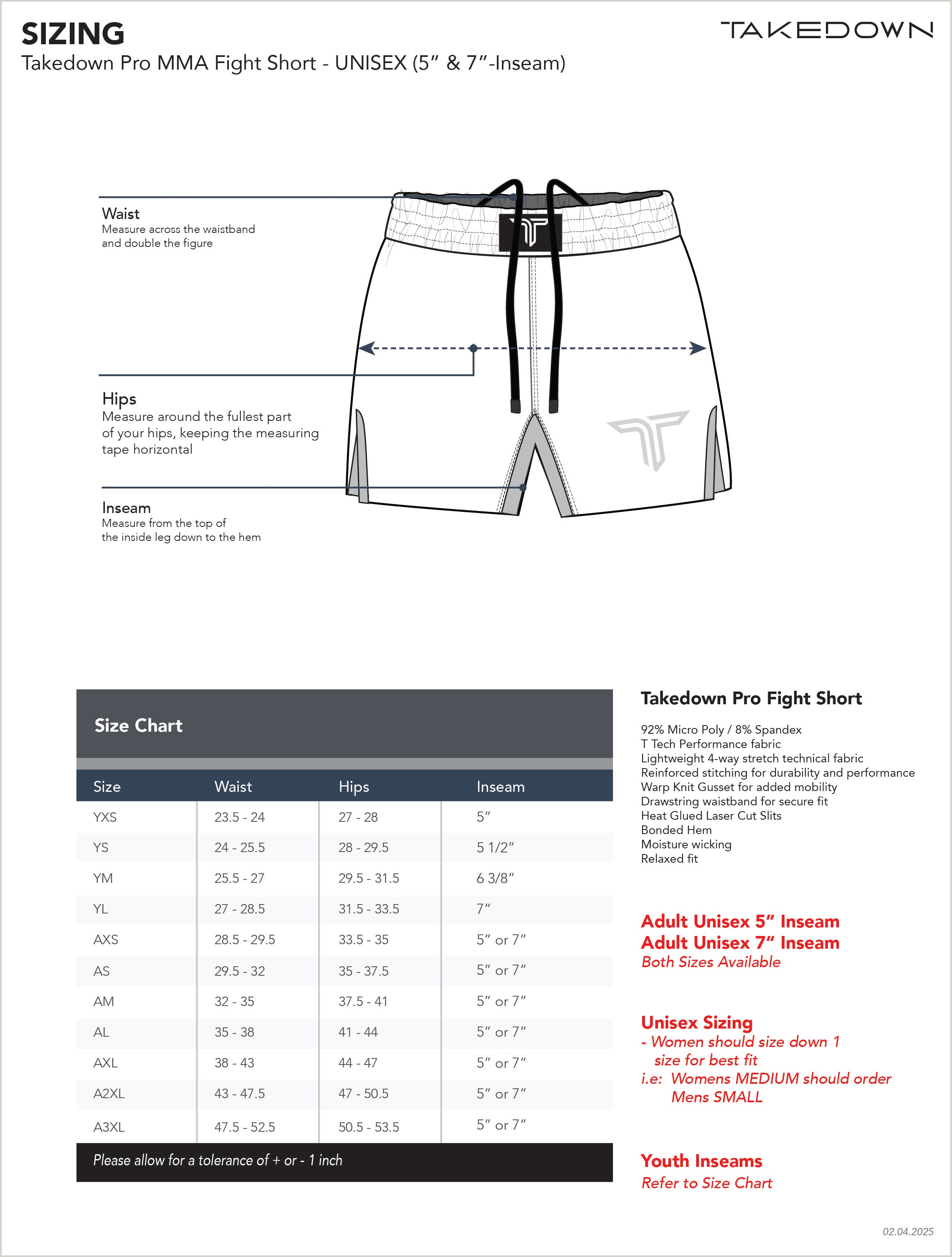 Night Vision Pro Fight Shorts (5" & 7" Inseam) - White – Takedown Sportswear