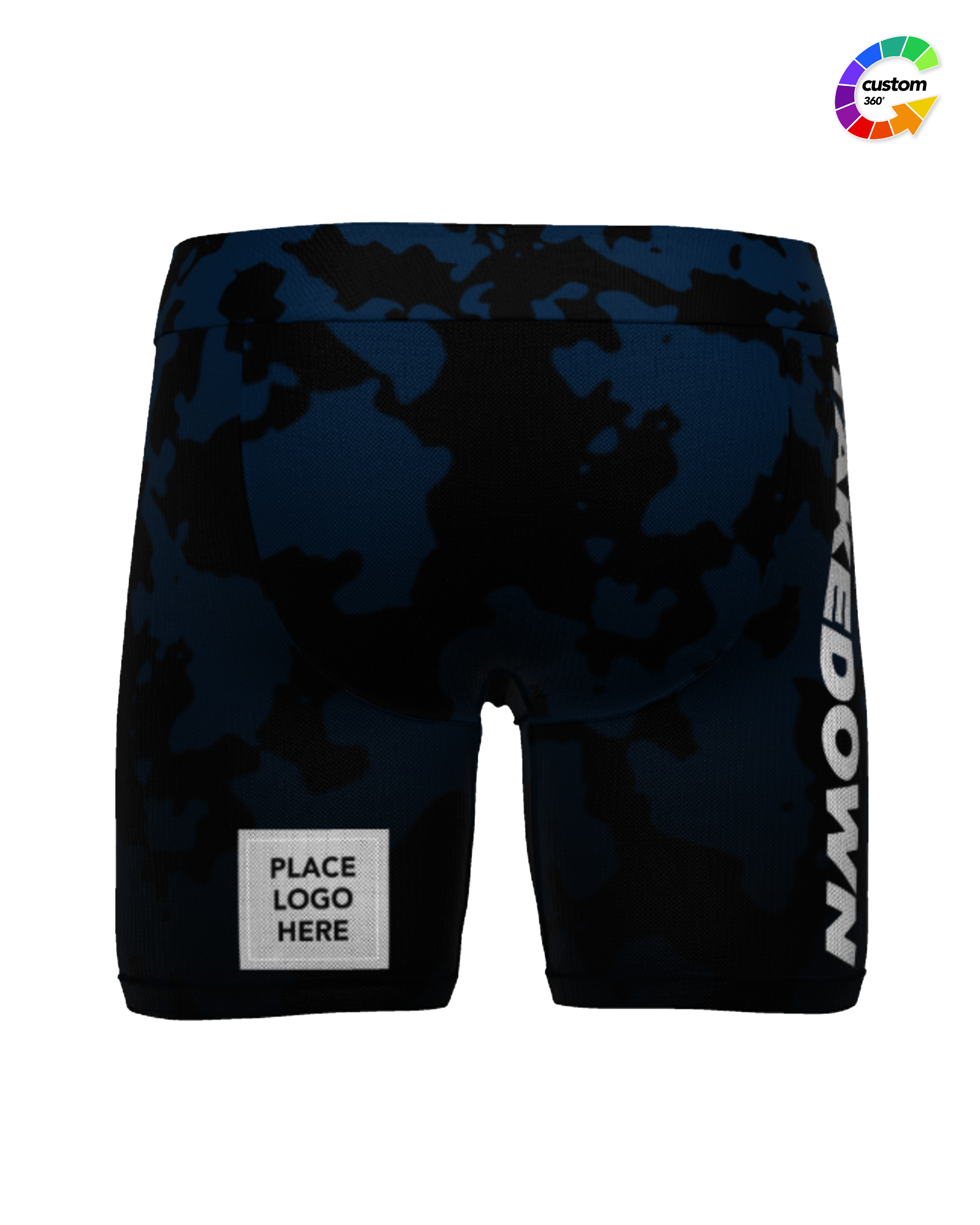 TD-CS-003 360° Custom Compression Shorts – Takedown Sportswear