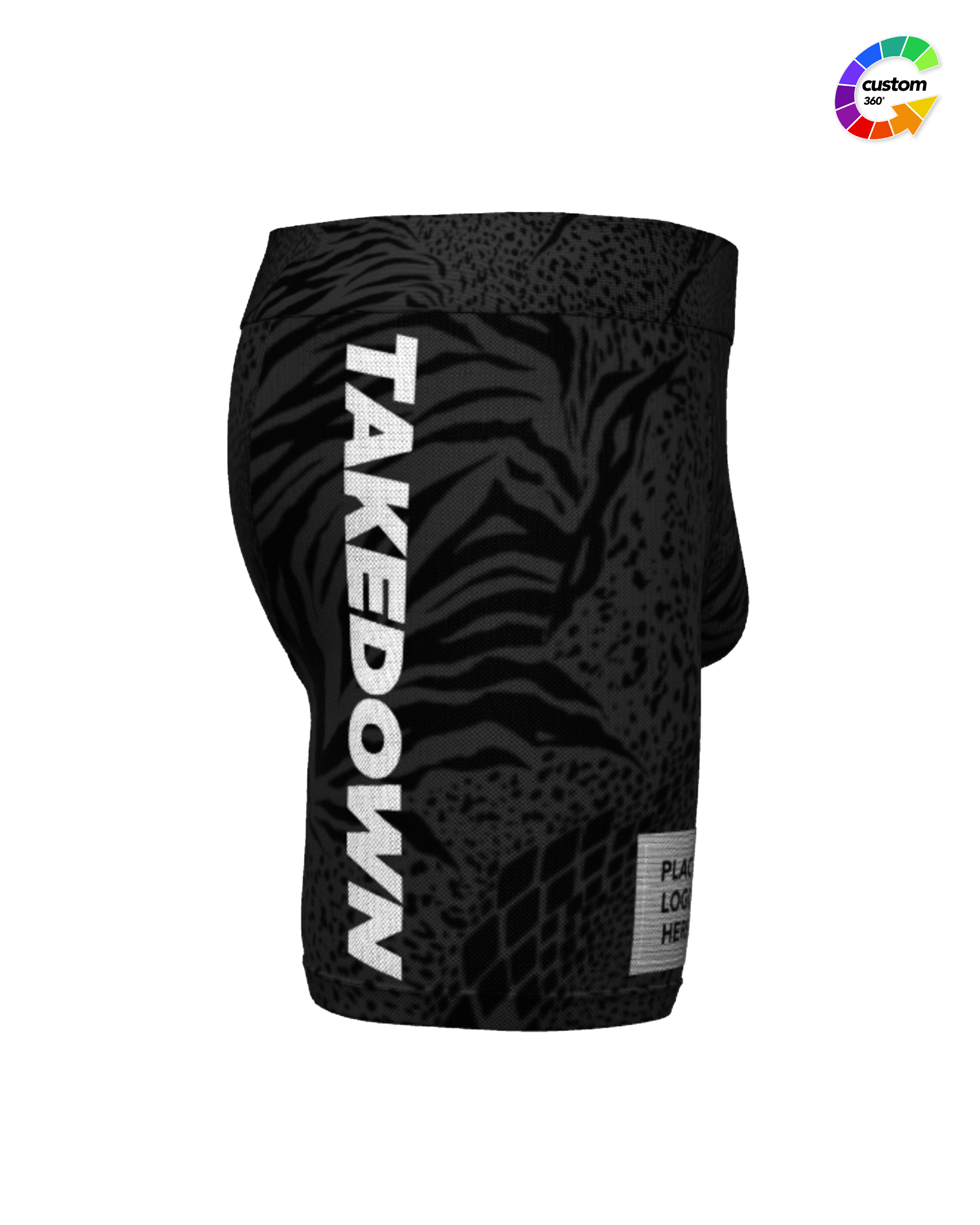 TD-CS-009 360° Custom Compression Shorts – Takedown Sportswear