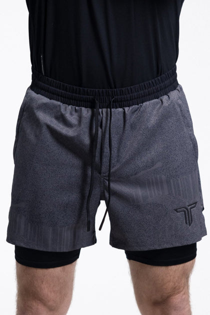 T-Tech Lined Training Shorts (5" Inseam) - Black Night Vision ...