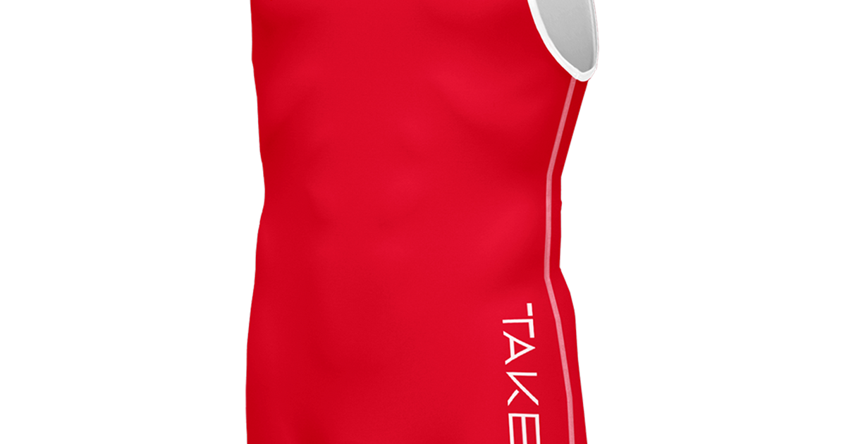 Red Essential Wrestling Singlet – Takedown Sportswear