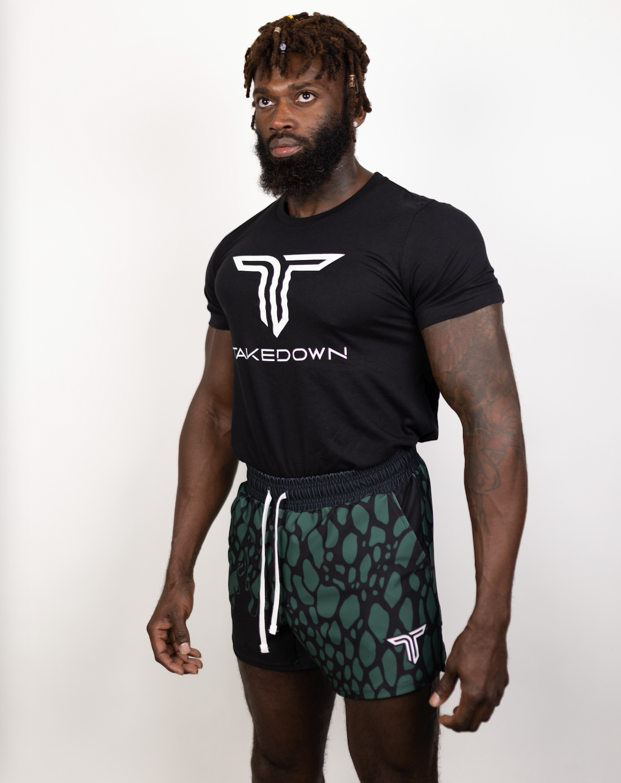 TD-GS-001 360° Custom Gym Shorts (5"&7“ Inseam) – Takedown Sportswear