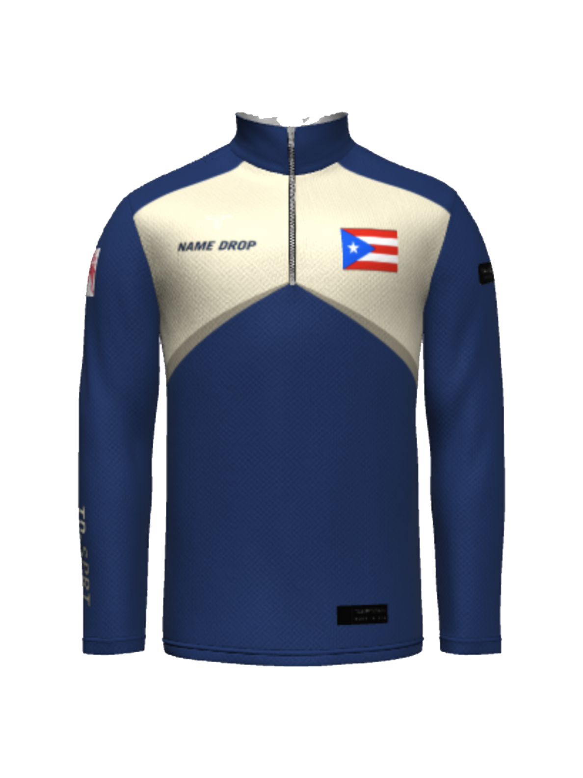 TD-QZ-015 360° Custom Quarter Zip – Takedown Sportswear